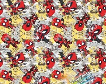 Deadpool fabric | Etsy