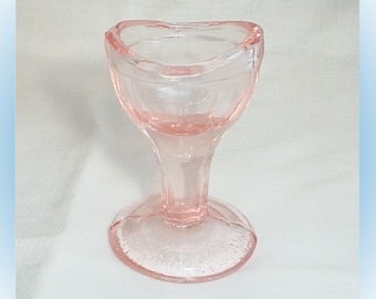 Pink glass cups | Etsy