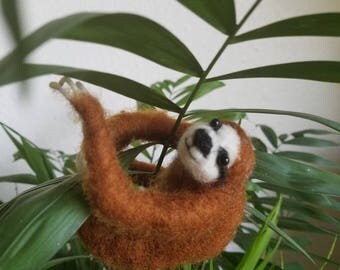 Felted sloth | Etsy