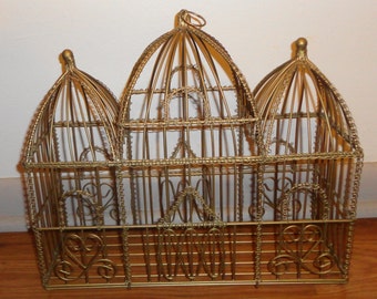 Wire birdcage | Etsy