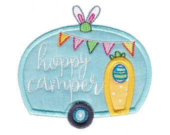 Happy camper fabric | Etsy