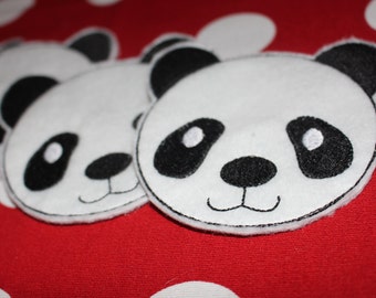 Felt panda pattern | Etsy