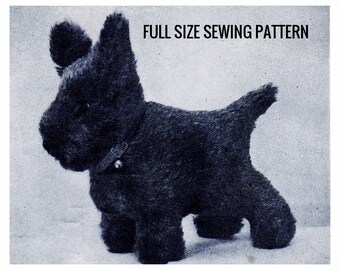 Scottie dog pattern | Etsy