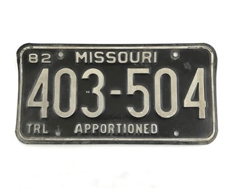 Old license plate | Etsy