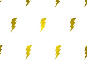 Lightning bolt decal | Etsy
