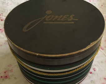 Round hat box | Etsy