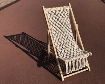 Macrame chair | Etsy