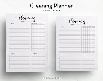 Cleaning checklist | Etsy