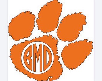 Clemson colors | Etsy