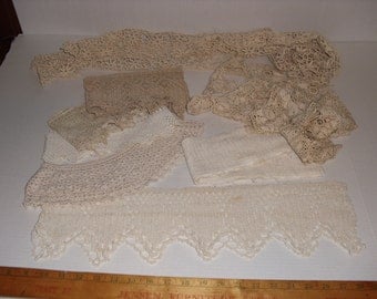 Crochet lace fabric | Etsy