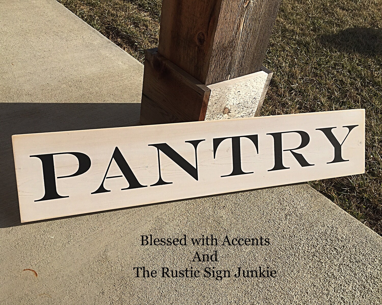 Pantry sign Jumbo pantry sign kitchen decor wood kitchen