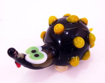 Glass hedgehog | Etsy