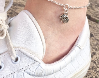 Dainty anklet | Etsy