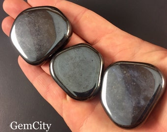 Black magnetic stone | Etsy