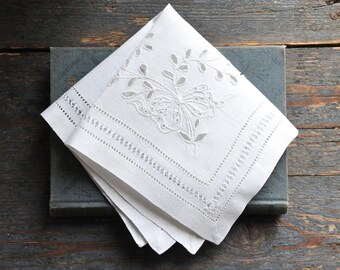 Linen handkerchief | Etsy