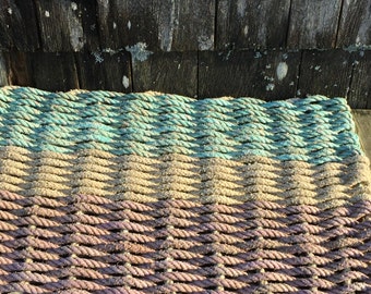 Nautical rope rug | Etsy