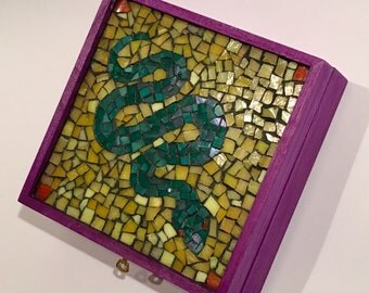 Mosaic snake | Etsy