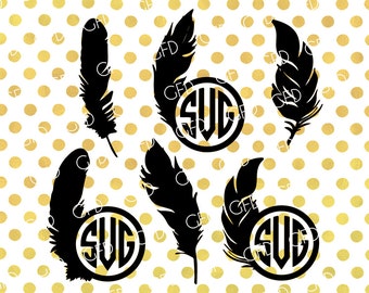Feather bird svg | Etsy