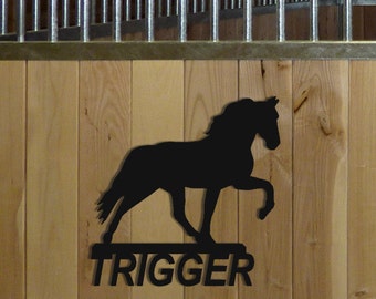 Horse stall signs | Etsy