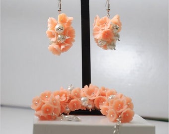 Polymer clay jewelry | Etsy