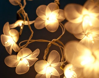 Flower string lights | Etsy