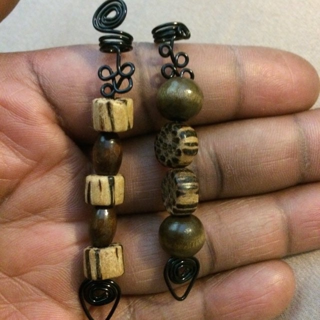 Custom hand-made loc jewelry of any shape and by LocEssentials