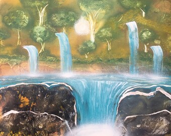 Spray paint art | Etsy