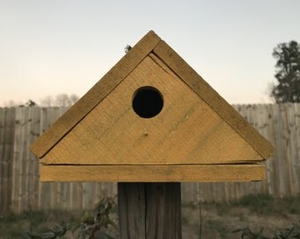 Items similar to Large rustic birdhouses and nest boxes - use as ...