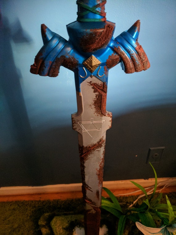 Master Sword of Resurrection Statue from Zelda: Breath of the