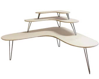 Boomerang table | Etsy