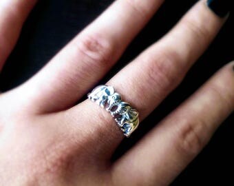 Two finger ring | Etsy