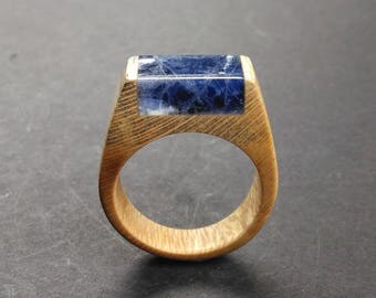 Sodalite ring | Etsy