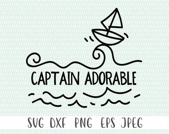 Boat captain svg | Etsy