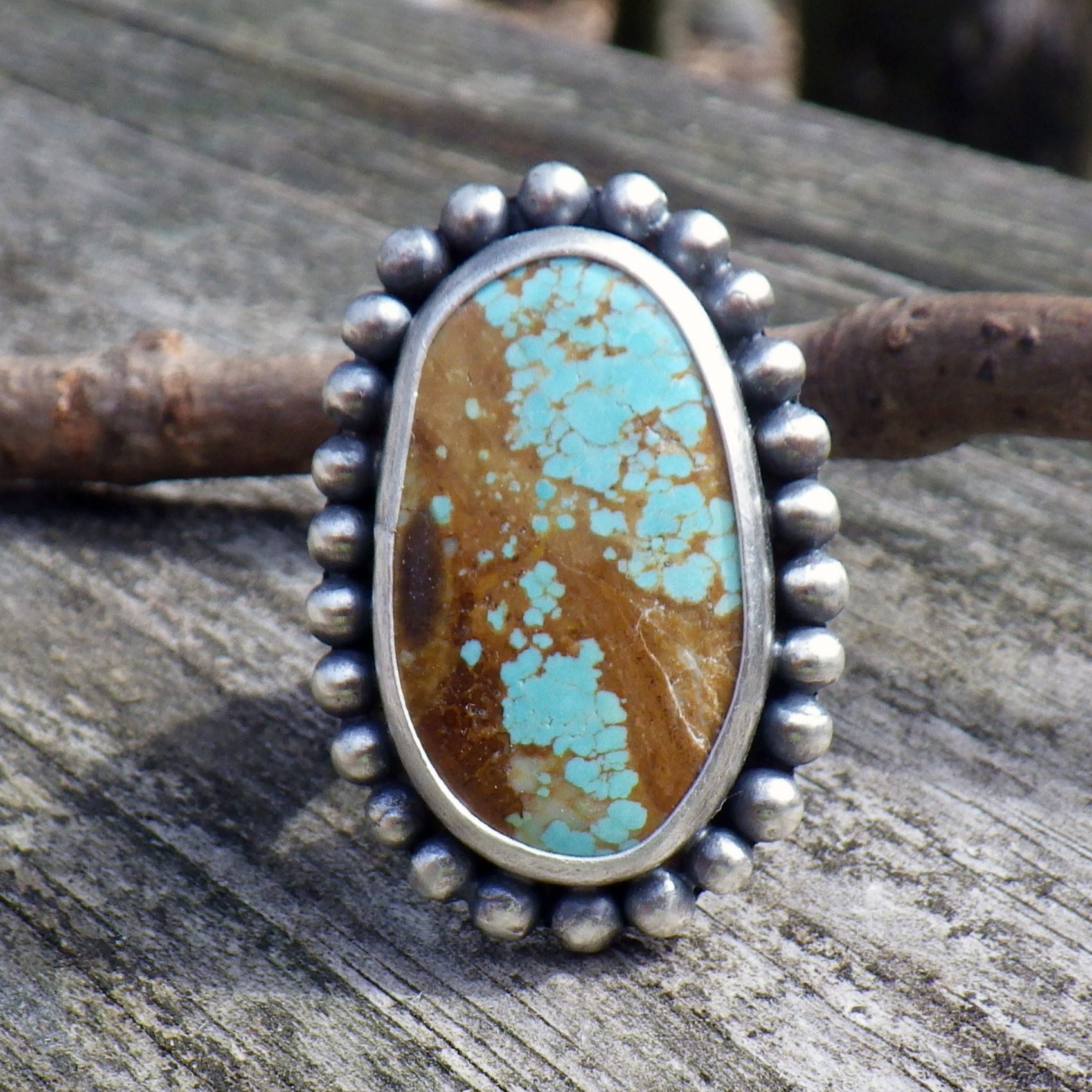 Rustic sterling silver and stone jewelry by LisasLovlies on Etsy