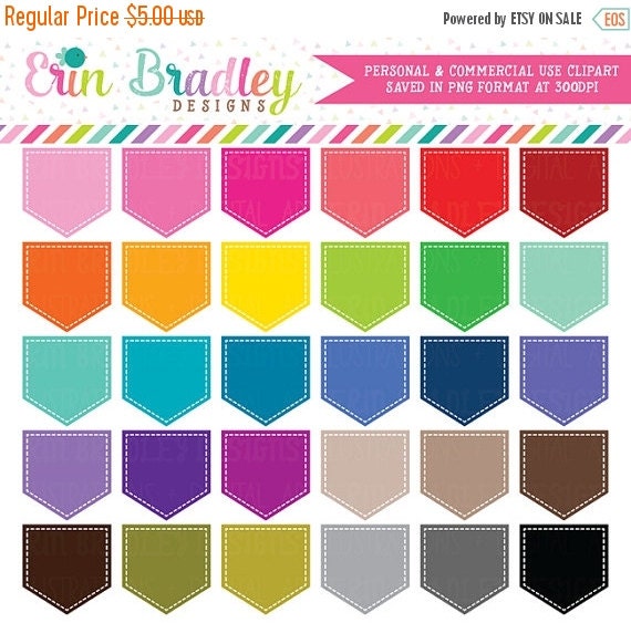 70% OFF SALE Tag Clipart Graphics Bundle by ErinBradleyDesigns