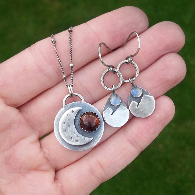 NRjewellerydesign: sterling silver & gemstone by NRjewellerydesign