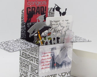 UNIQUE HANDMADE ONE OF A KIND EXPLOSION CARD IN A by CARDSBYMOM