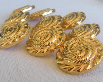 Gold buttons | Etsy