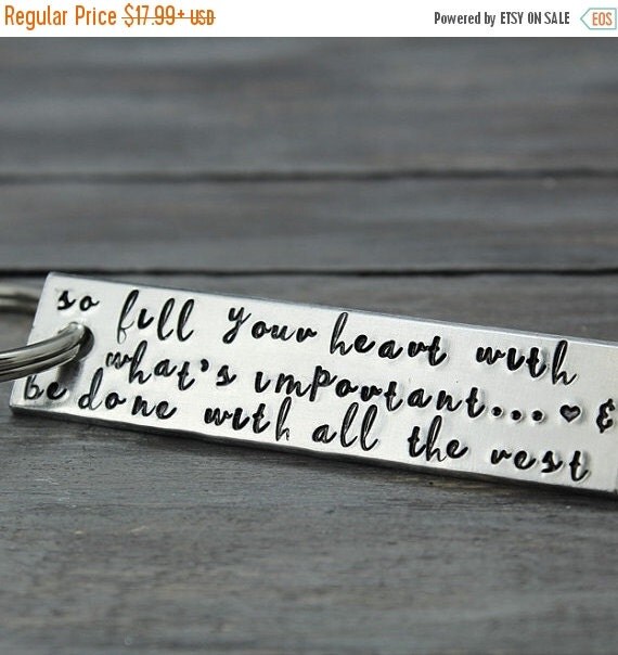 Inspirational Key Chain Custom Key Chain by PureImpressions