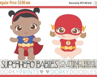 FLASH SALE Superhero Baby Clipart Personal and Limited