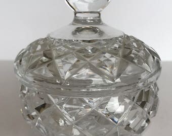 Crystal candy dish | Etsy