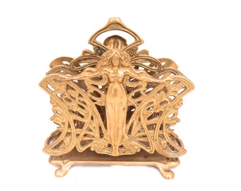 Gold letter holder | Etsy