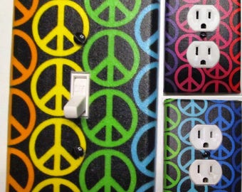 Lighted peace sign | Etsy