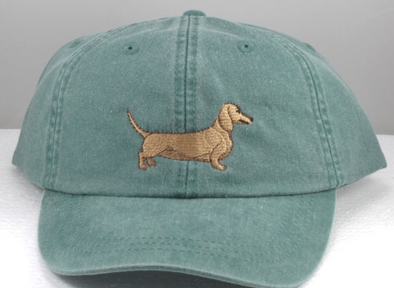 Dachshund embroidered hat baseball cap dog lover giftpet