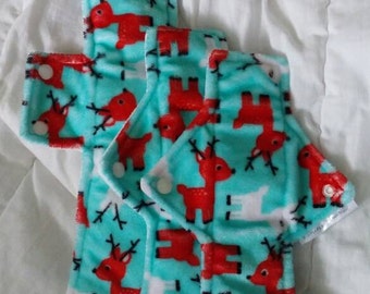 Luxurious cloth menstrual pads panty liners by PrincessFlow