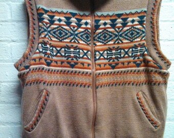 80s vest | Etsy