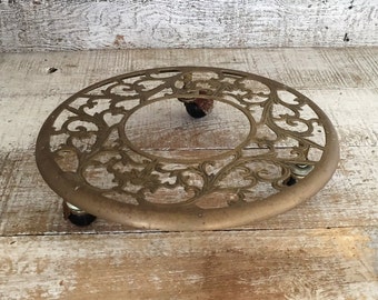 Brass plant stand | Etsy