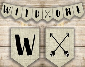 Wild one printables | Etsy
