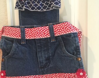 Blue jean apron | Etsy