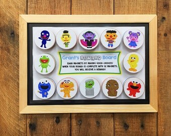 Sesame street board | Etsy